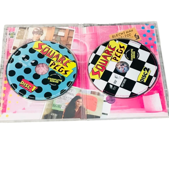 Sony | Media | 98s Classic Tv Show Square Pegs Complete Series Dvd Set ...